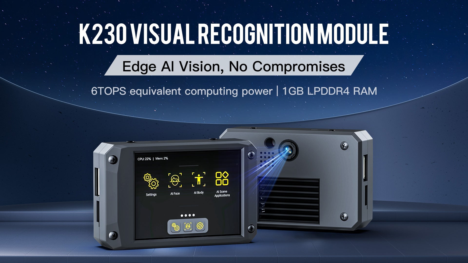 Yahboom K230 Vision Module – Empowering Edge AI Innovation