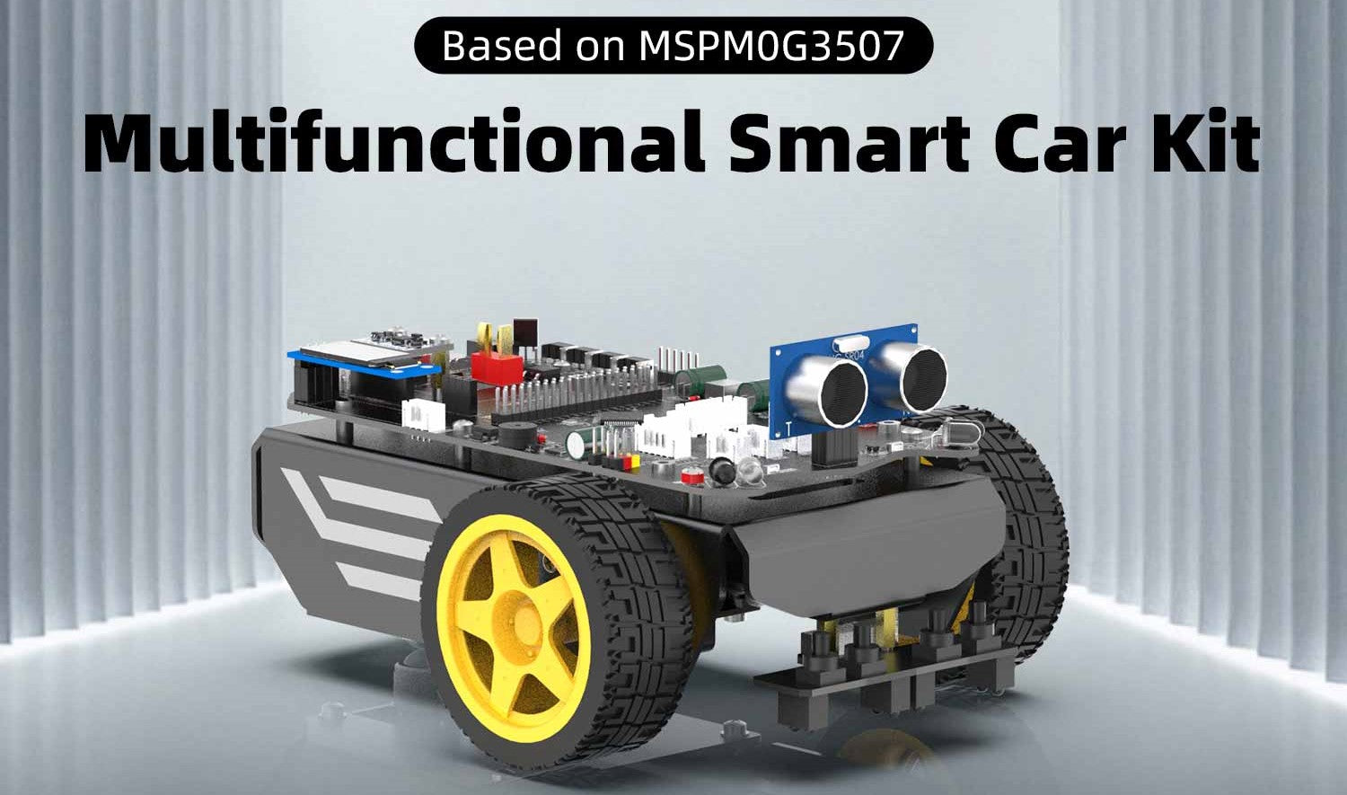 Learn Embedded Robotics with the Yahboom MSPM0 Smart Robot Car
