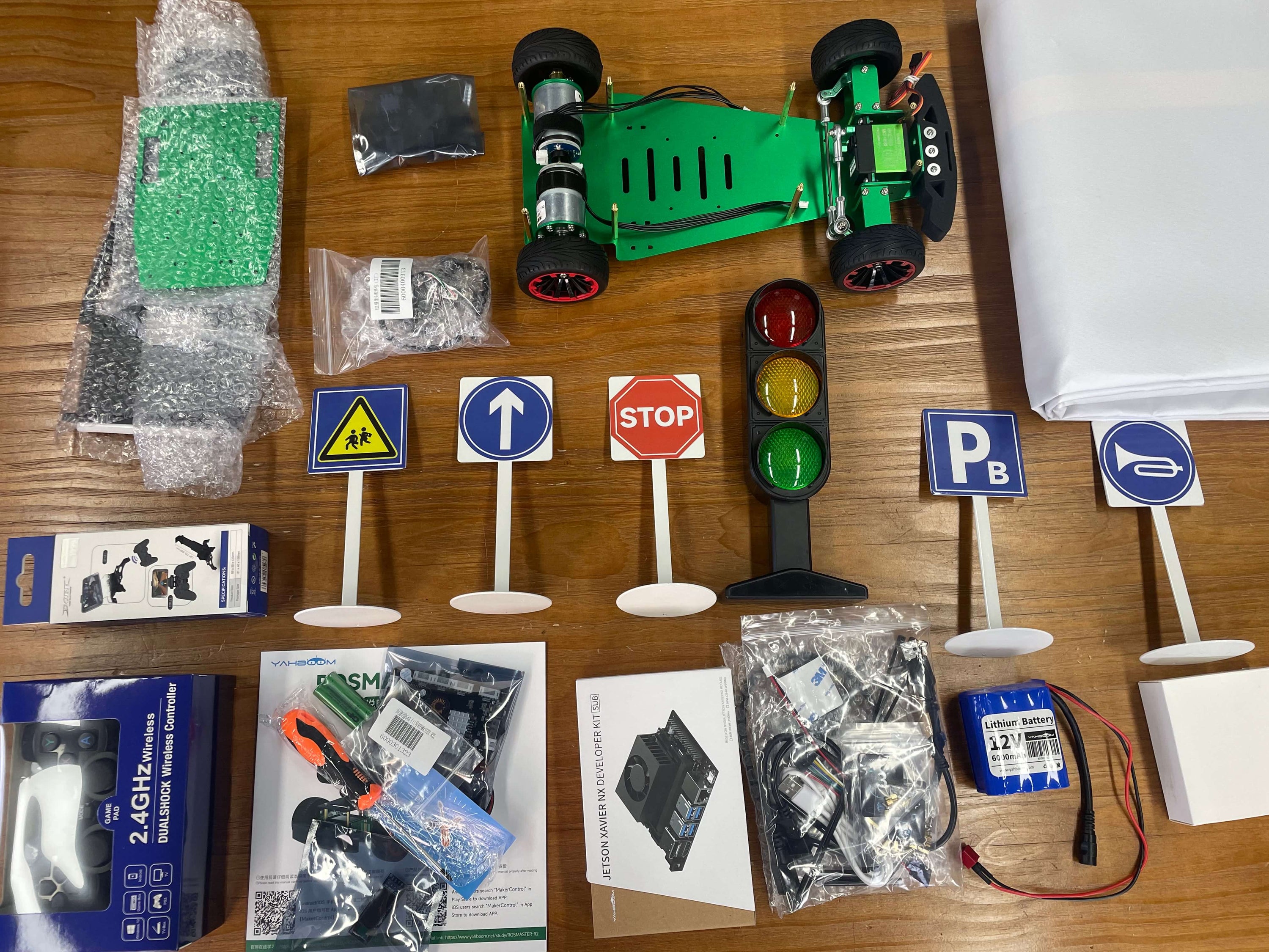 【Unboxing and review】--- ROSMASTER R2L Automatic Driving Robot Car