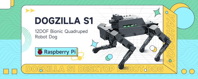 Hey! I got a new pet---12DOF Robot Dog