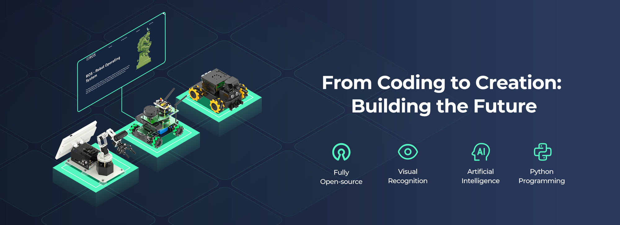Yahboom robotics, open-source hardware electronics and sensor kits.