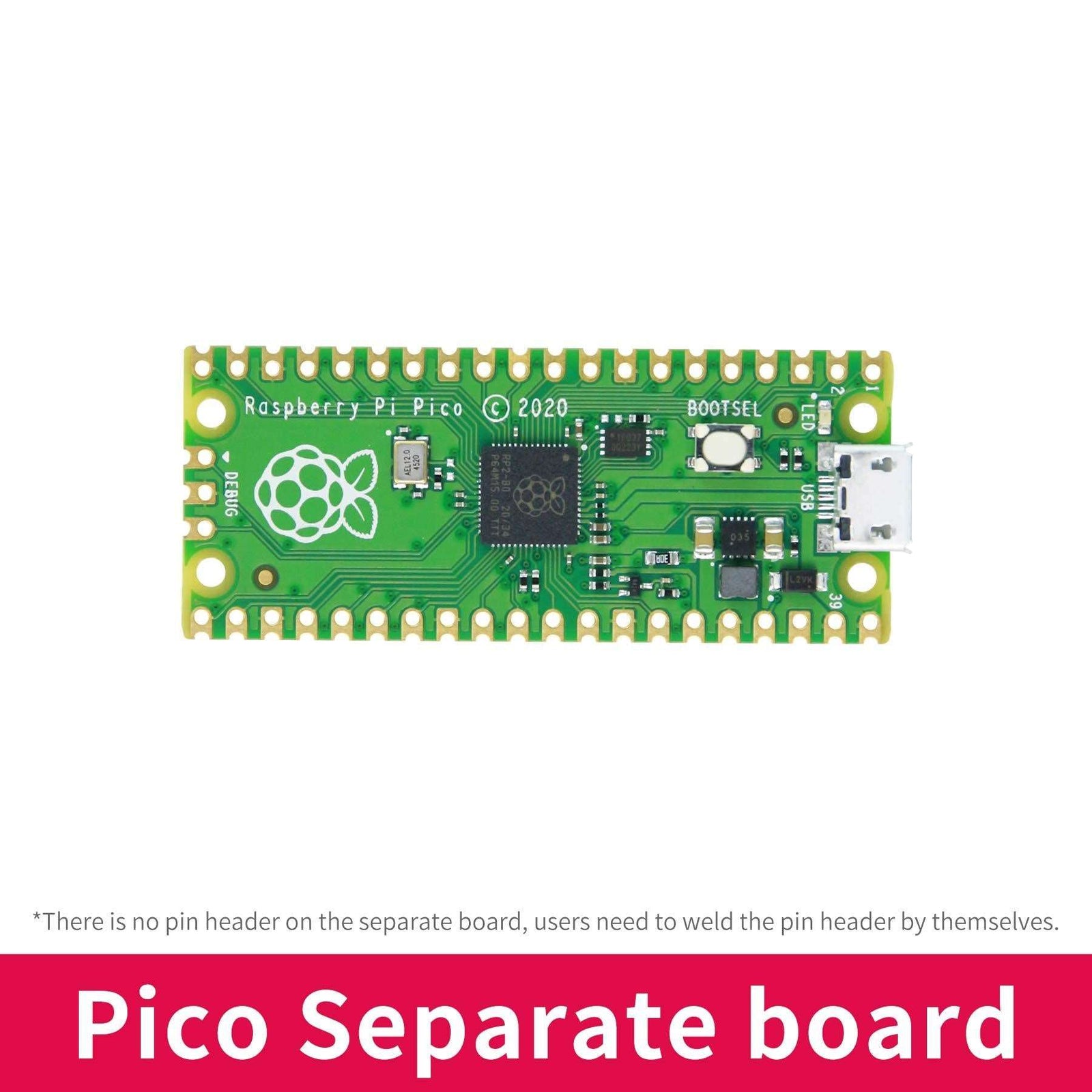 Raspberry Pi Pico/Pico W board and starter kit
