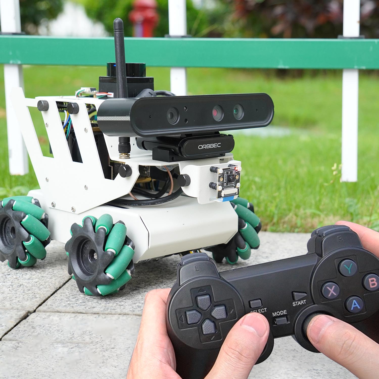 RDK X3 ROS2 Robot Car with Mecanum Wheel Adopt Ubuntu 20.04