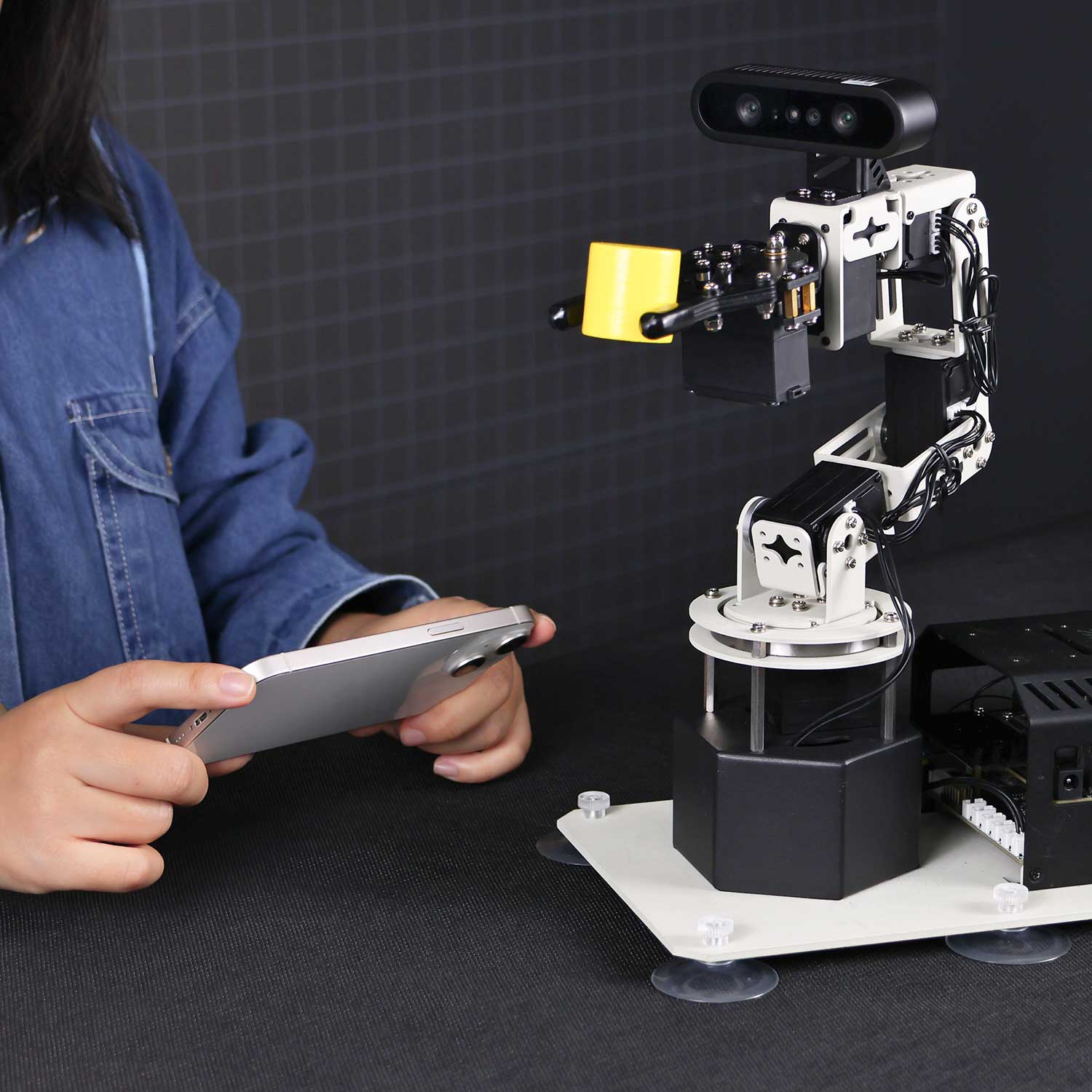 DOFBOT Pro 3D Depth Vision Robotic Arm for NANO 4GB/Orin NANO/Orin NX