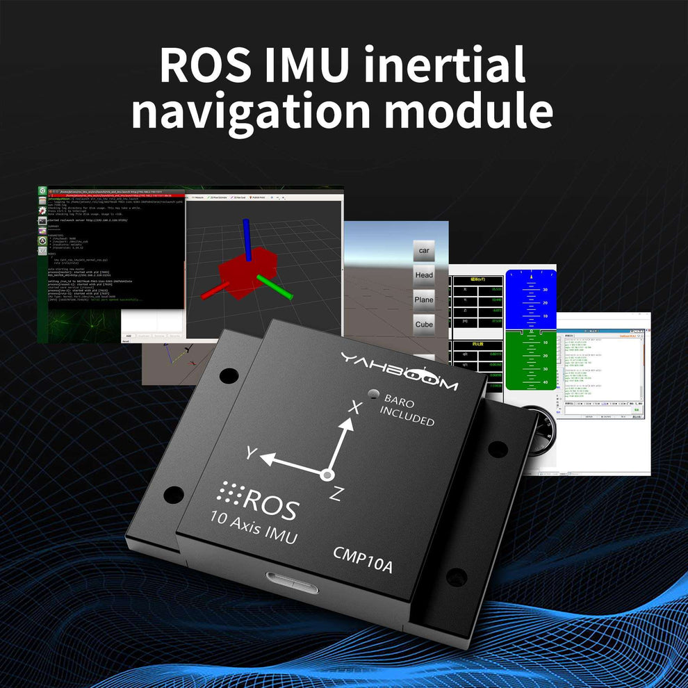 Yahboom IMU 10-Axis Inertial Navigation ARHS Sensor for ROS ROS2 robot