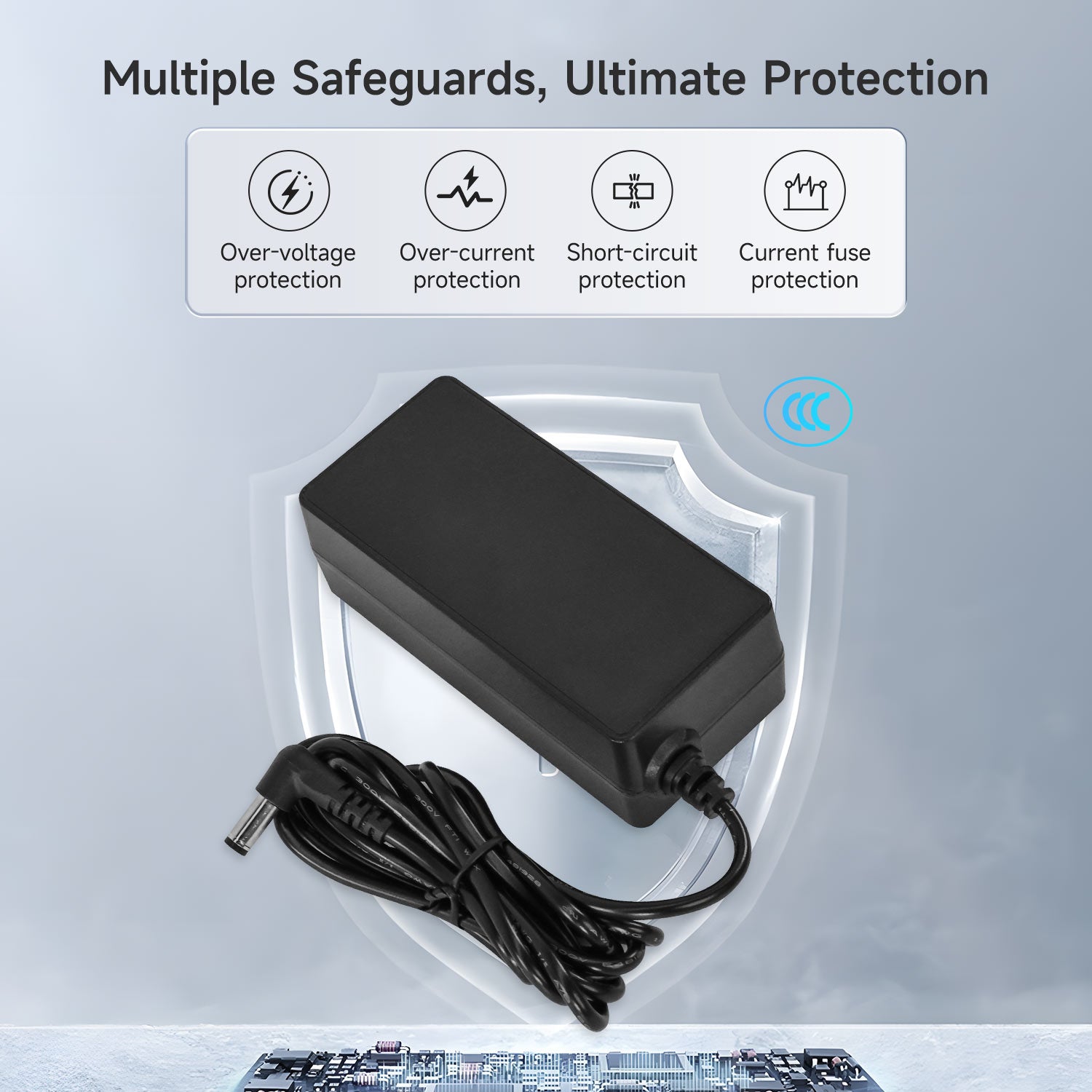 19V/2.37A DC Power Supply for Jetson Orin NX/Orin NANO/Xavier NX