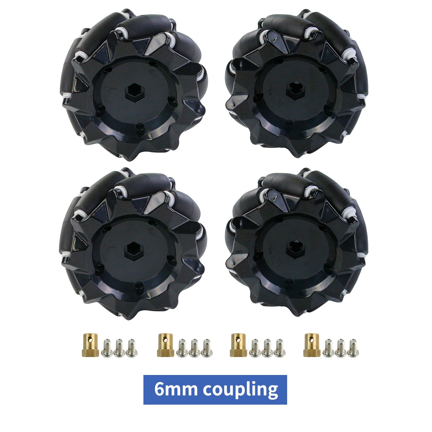 Yahboom Mecanum Wheel for Raspberry Pi Arduino Microbit Robot Car