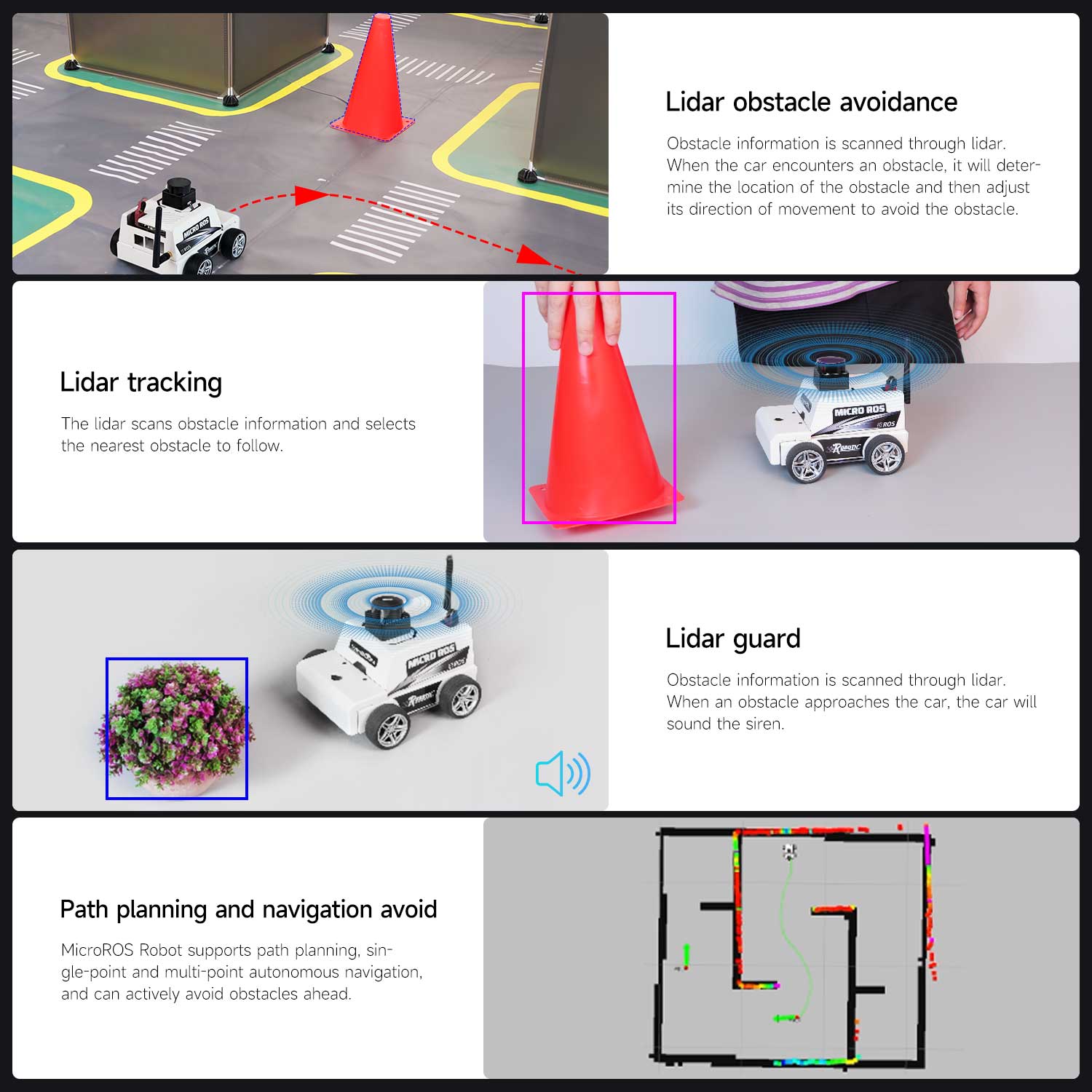 MicroROS Robot Car with ESP32 Coprocessor Virtual Machine Controller