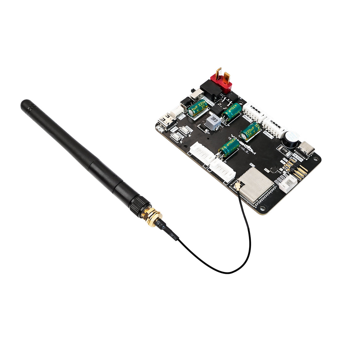 Raspberry Pi 5 Expansion Board With ESP32 Chip Support Micro ROS Robot