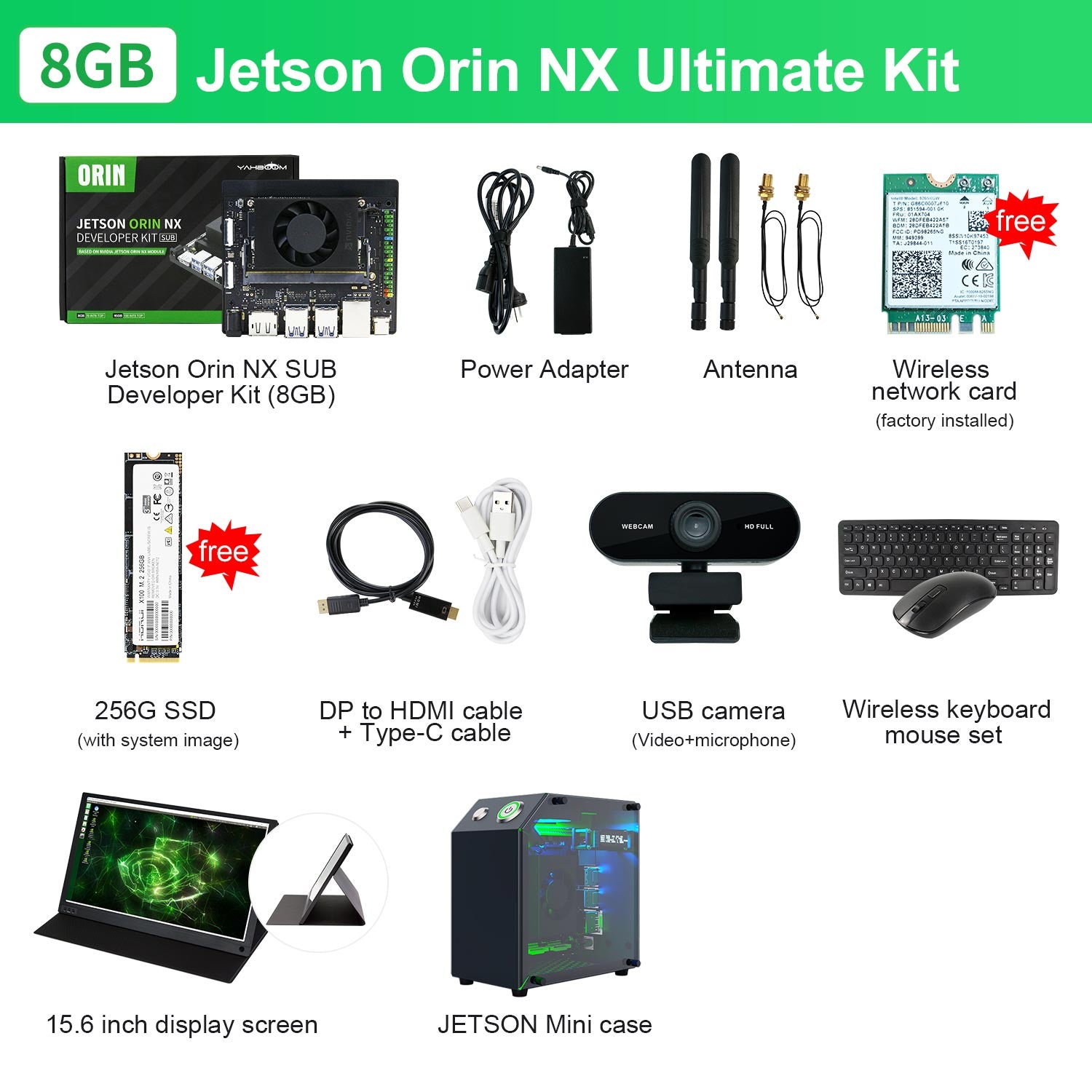 NVIDIA Jetson Orin NX Developer Kit for Deep Learning AI Recognition
