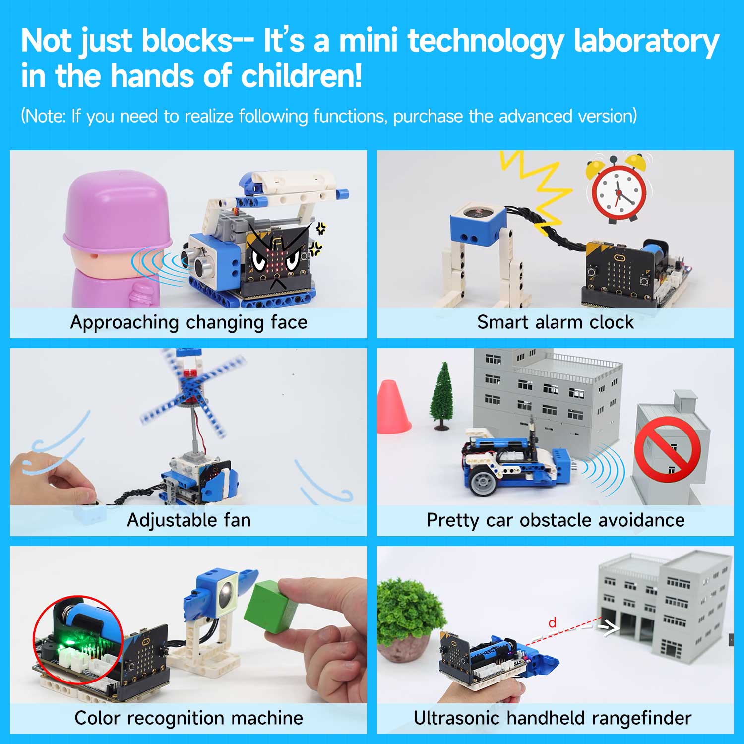 Yahboom 16 in 1 Building:bit Superkit Programmable Kit for Micro:bit