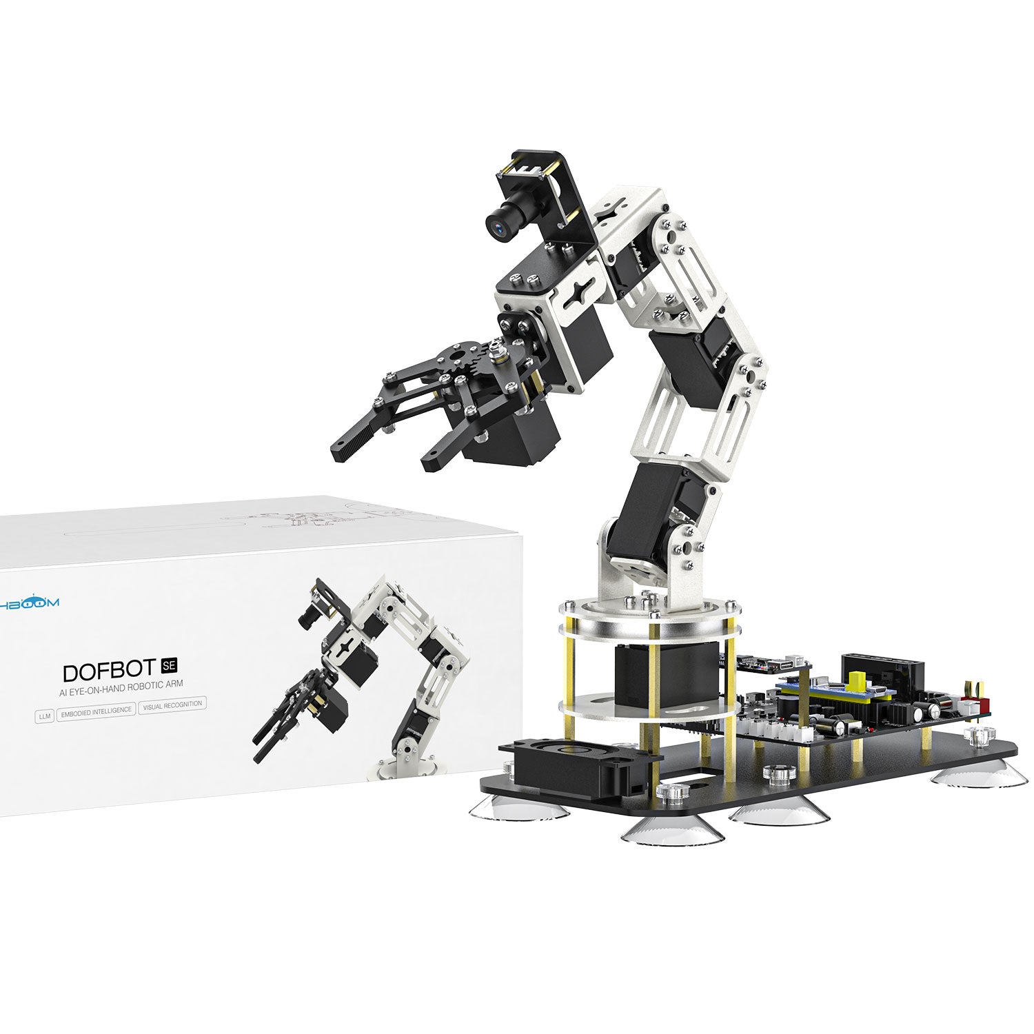 DOFBOT SE AI Vision ROS2 Robotic Arm Adopt Virtual Machine Control