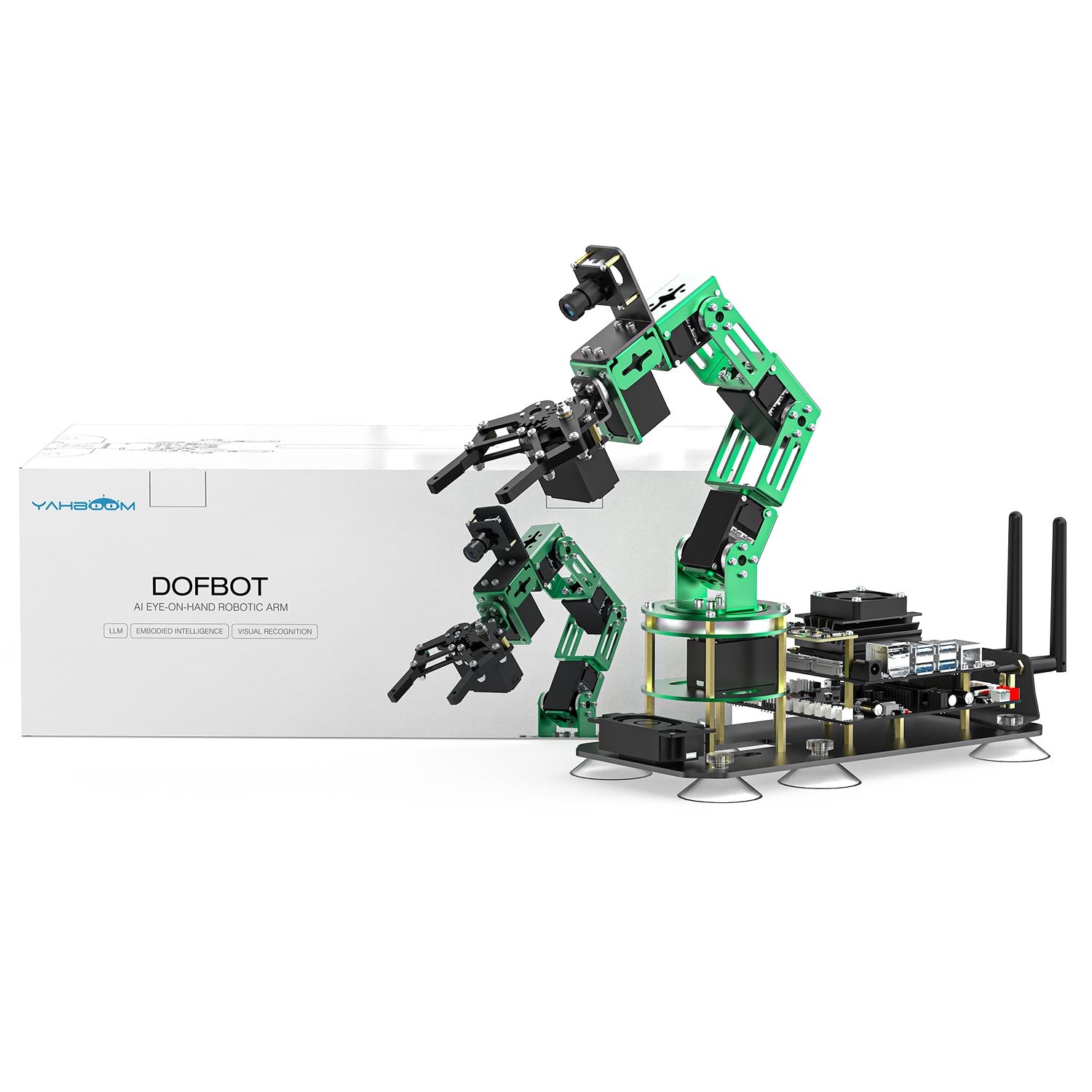 6DOF AI Visual Robotic Arm ROS2 Educational Robot for JETSON NANO 4GB