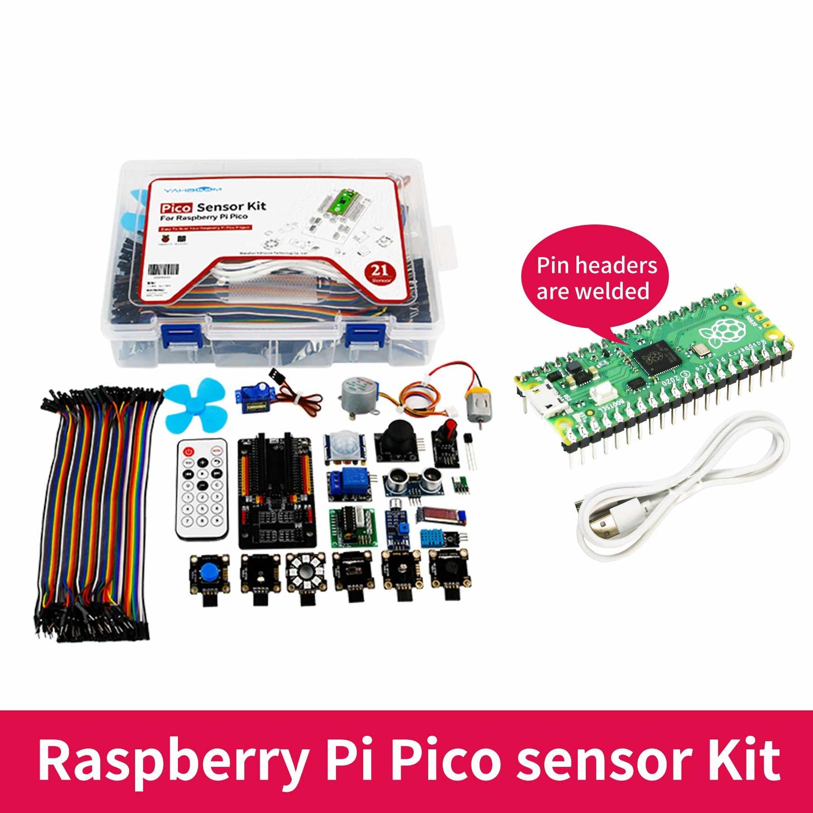 Raspberry Pi Pico/Pico W board and starter kit