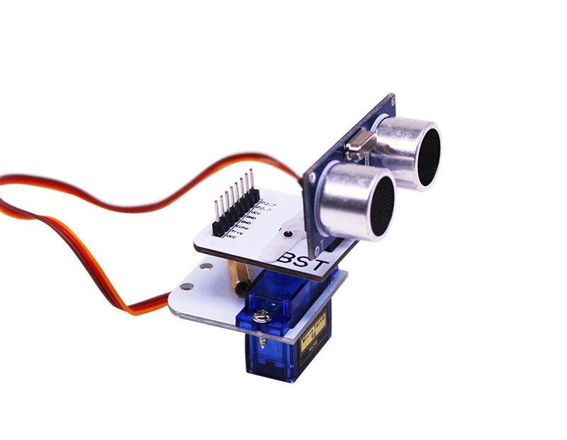 SG90 Servo PTZ with Ultrasonic Module 1 DOF Platform for Arduino Car