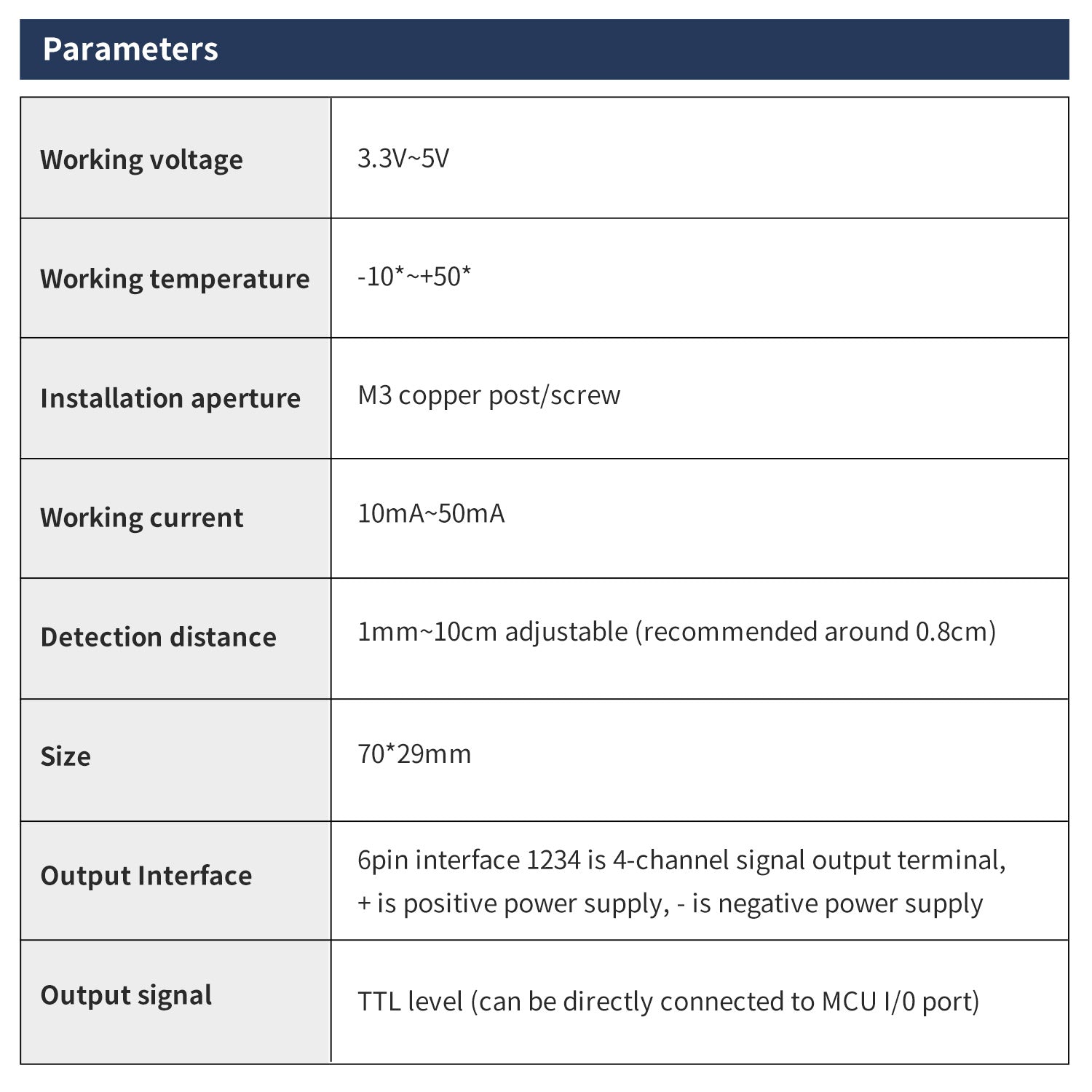 Yahboom 4Channel Infrared Tracking Sensor Module with XH2.54-6Pin Port