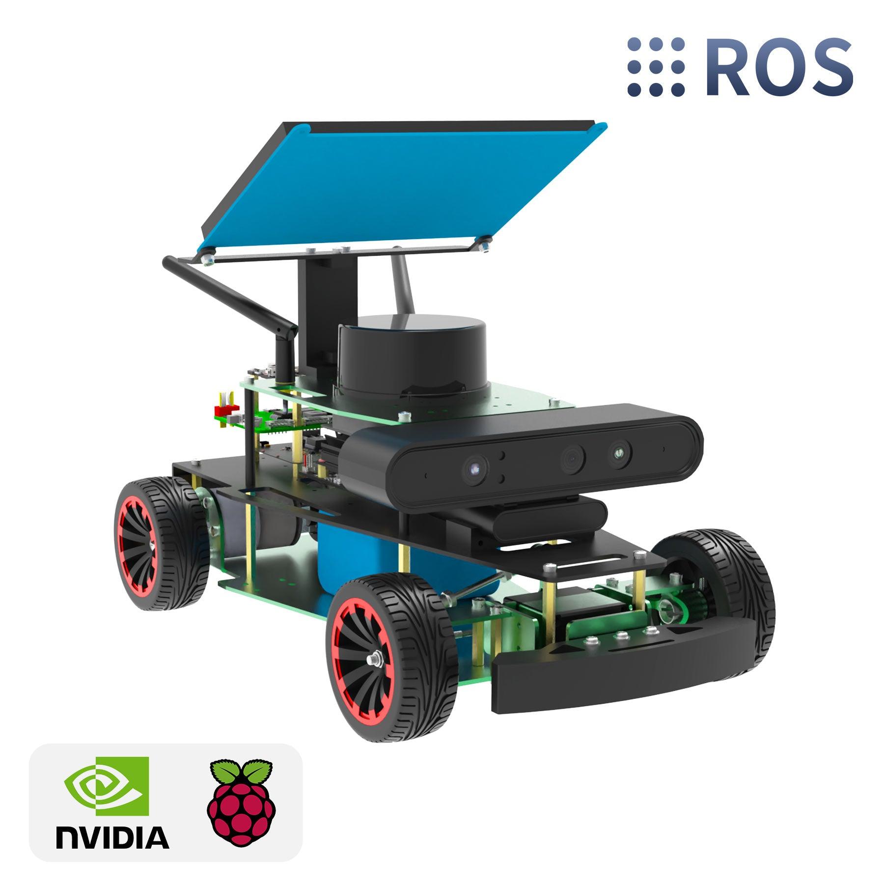 ROSMASTER R2 Ackermann Car with ROS2 for NVIDIA Jetson/Raspebrry Pi 5