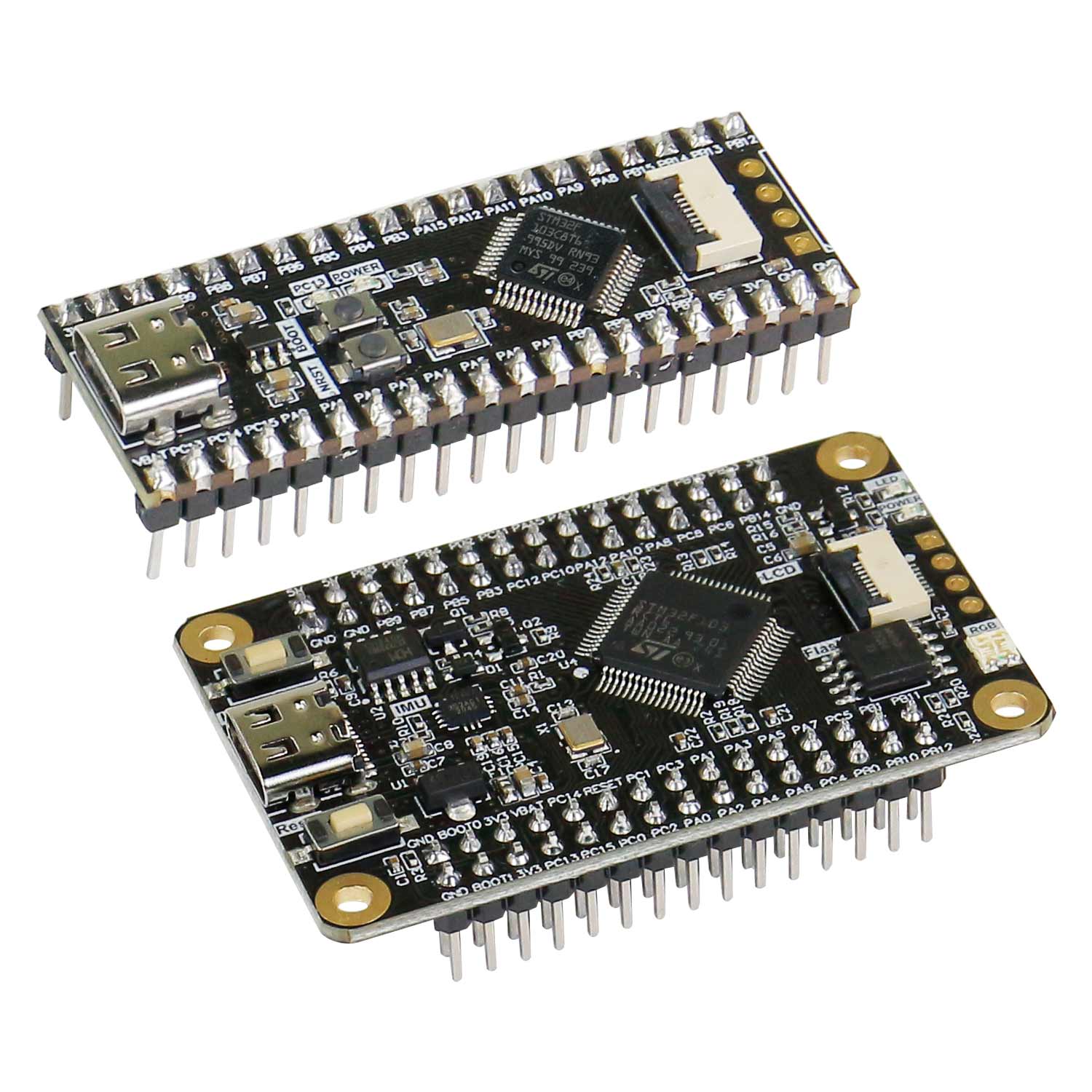 Placa base STM32F103RCT6 STM32F103C8T6 de Yahboom para robot STM32 DIY